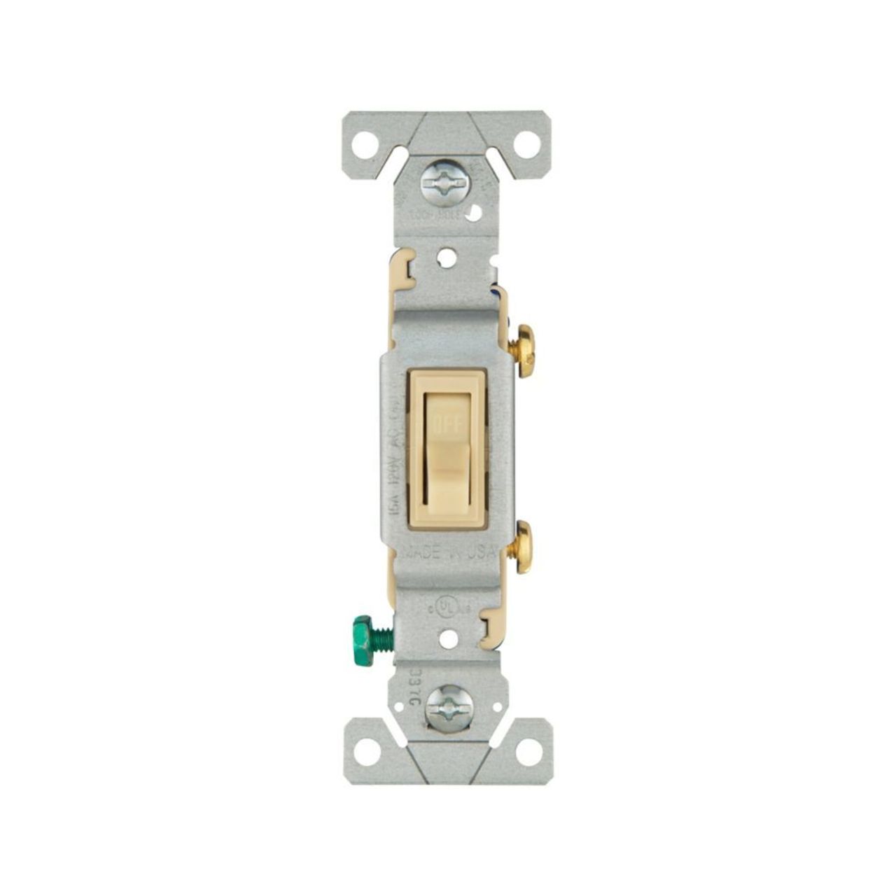 Switch Toggle SP 15A 120V Grd IV By Eaton Arrow Hart 1301-7V ...