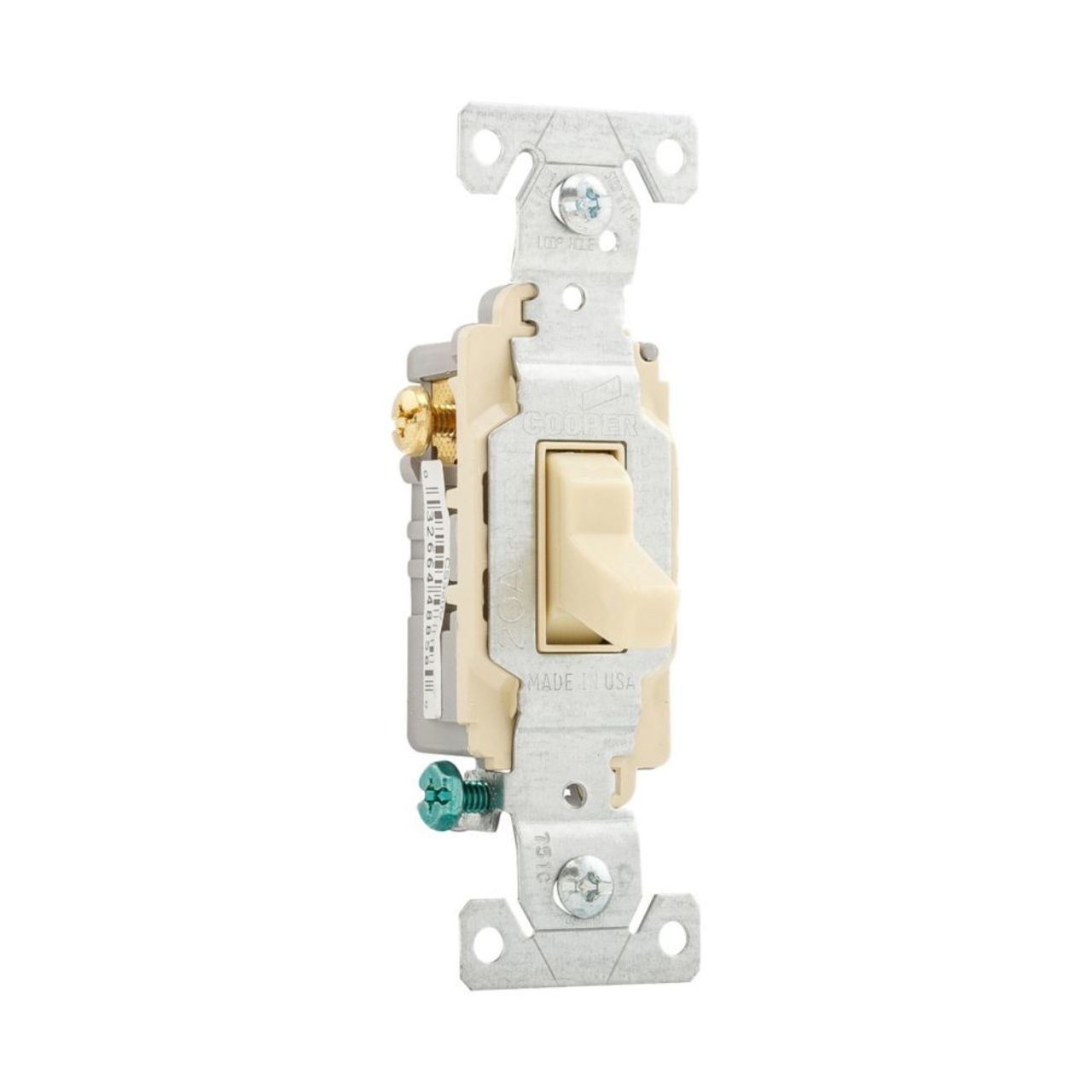 Switch Toggle 3Way 20A 120/277V Swire IV By Eaton Arrow Hart CS320V ...