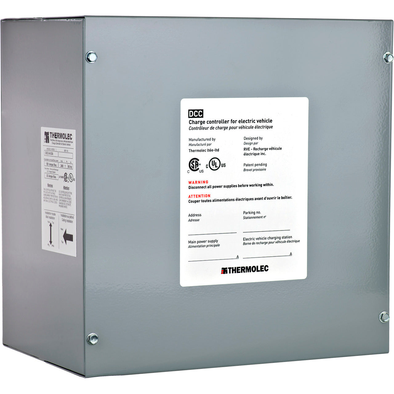 Charge Controller, Splitter Box 120/240- 208V, Max 125A, 30A Breaker B ...