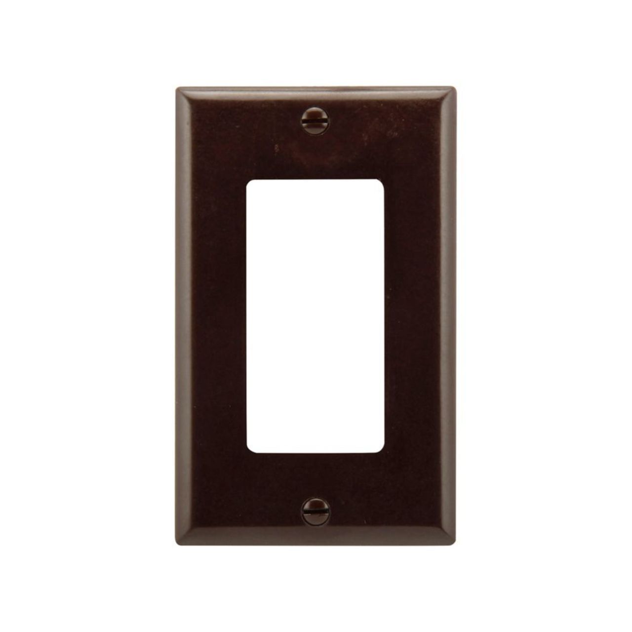 Wallplate 1G Decorator Thermoset Std BR By Eaton Arrow Hart 2151B-BOX ...